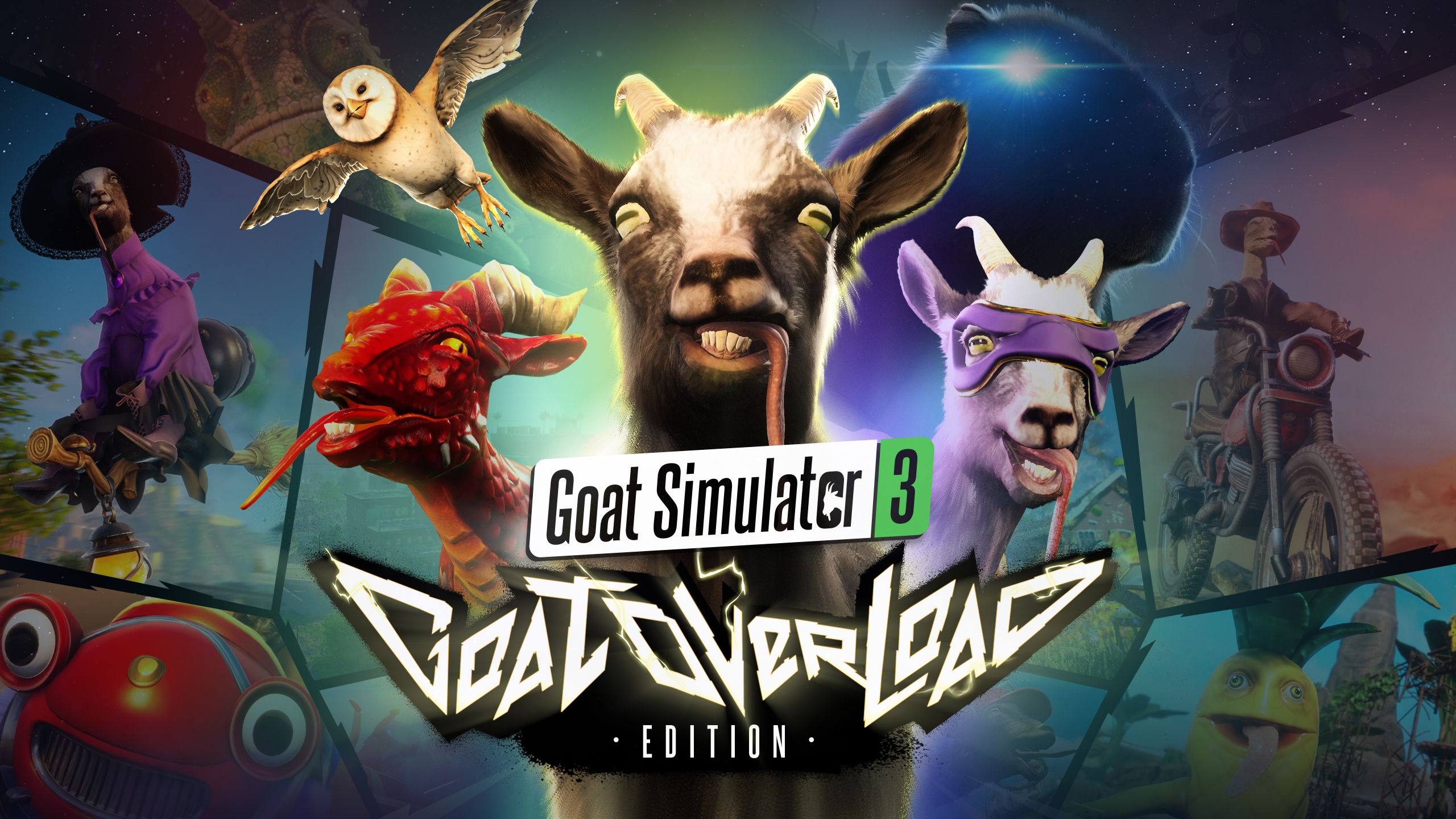 Goat Simulator 3: Goat Overload Edition Announced | PSX Extreme